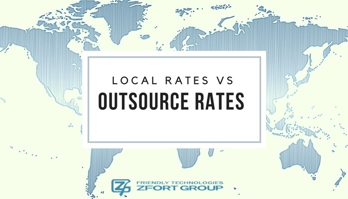 Outsourcing: Local Rates vs Outsource Rates